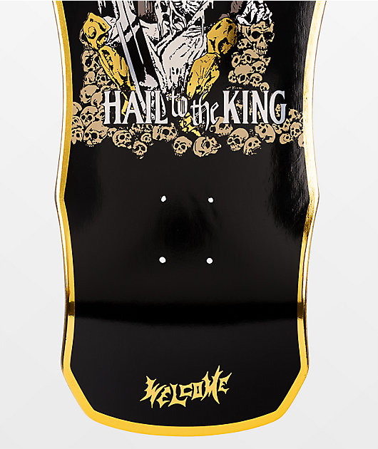 Welcome x Avenged Sevenfold Hail To The King On Dark Lord 9.75" Skateboard Deck | Zumiez